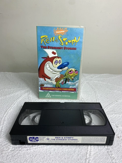 REN AND STIMPY the stinkiest stories VHS PAL 1996 $29.00 - PicClick AU