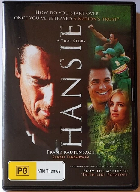 HANSIE (DVD) LIFE of Hansie Cronje Cricket Movie Sports Drama True ...