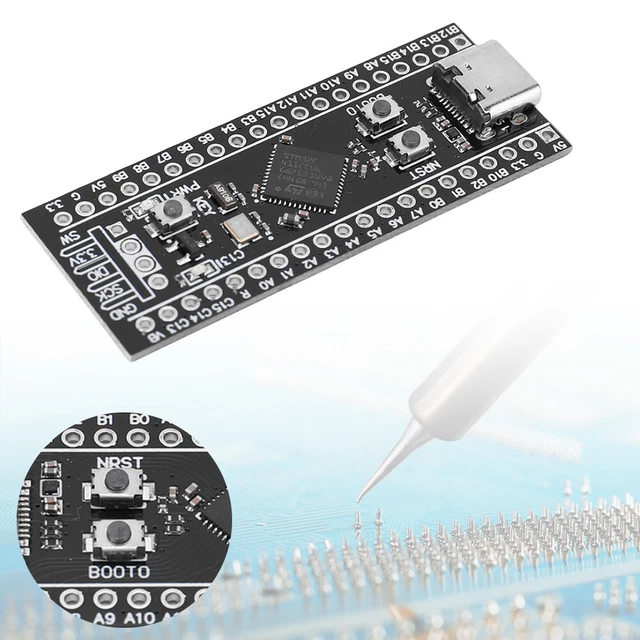 Stm32f401ccu6 Stm32f411ceu6 Development Board 84mhz Rom 64kb