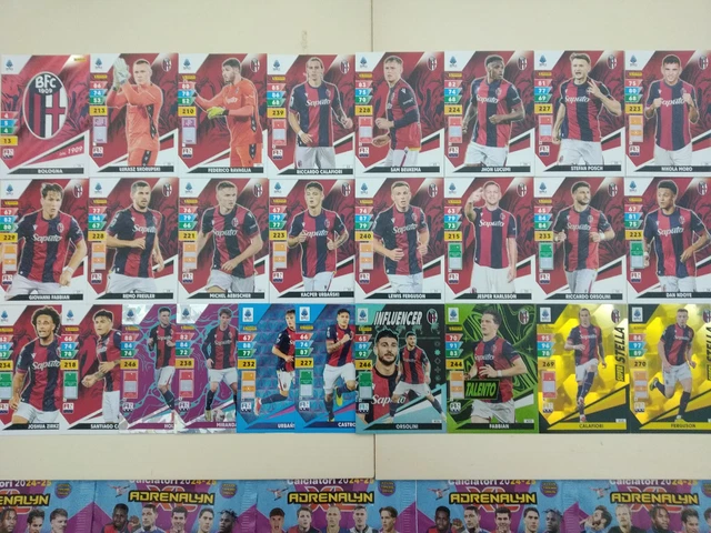 PANINI CALCIATORI ADRENALYN 2024-25 2025 Fiorentina Squadra Completa 18 Card EUR 8,00 - PicClick IT