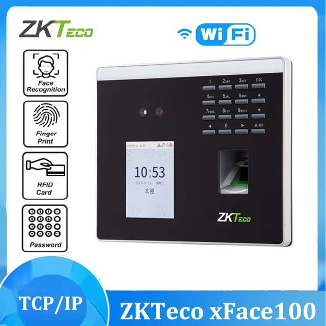 ZKTECO WIFI TCP/IP Facial Fingerprint Attendance Time Clock Door Access Control EUR 163,58 ...