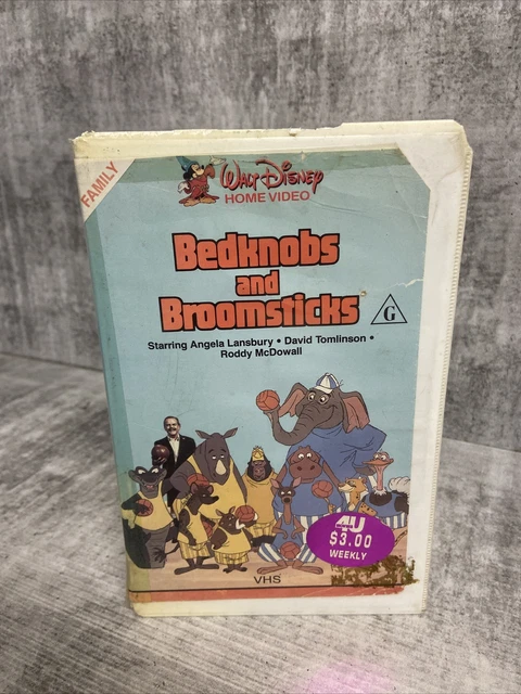 WALT DISNEY BEDKNOBS And Broomsticks VHS Movie Video Cassette Tape £13.31 - PicClick UK