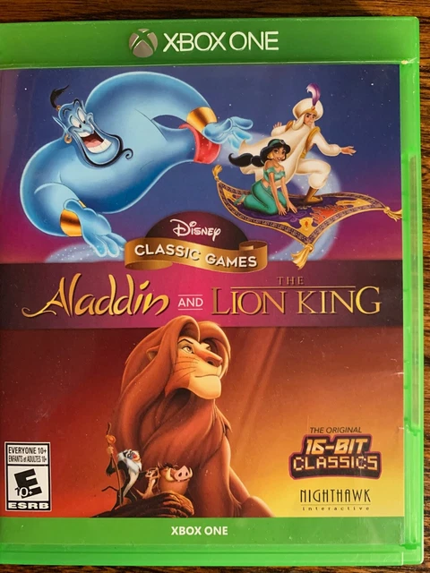 DISNEY CLASSIC GAMES Collection: Lion King & Aladdin Xbox One - Used $7 ...