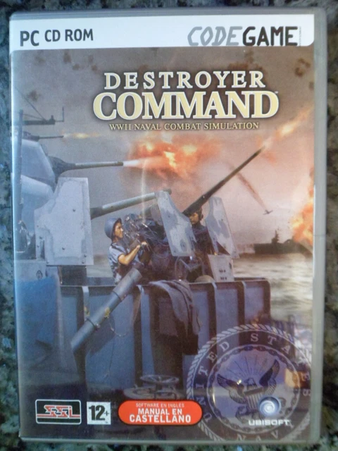 DESTROYER COMMAND PC Wwii Naval Combat Tactical Strategy In Spanish English £4.13 - PicClick UK