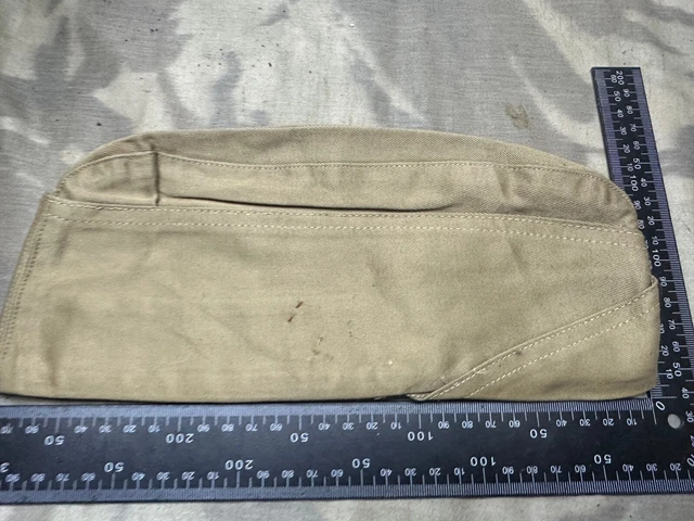 ORIGINAL WW2 US Army Garrison Side Cap Hat - Old Stock - Combat ...