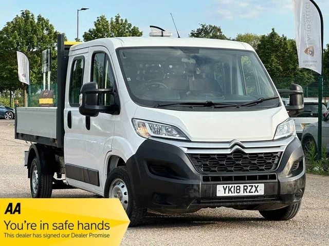 2018 CITROEN RELAY 2.0 BlueHDi 35 Enterprise Double Cab Dropside L3 ...