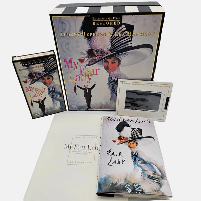 MY FAIR LADY Collectors Box Set VHS & Book Fully Restored for 30th Anniversary £18.05 - PicClick UK
