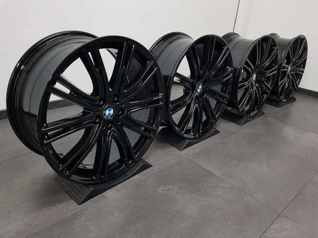 SATZ BMW 20 Zoll 5er G30 G31 Felgen 759i 8053501 8053502 schwarz Alufelgen NEU EUR 2.597,00 ...