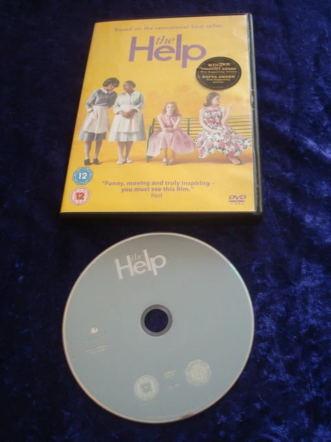 DVD.THE HELP.EMMA STONE.VIOLA Davis.uk Region 2 Dvd.dreamworks.bryce ...