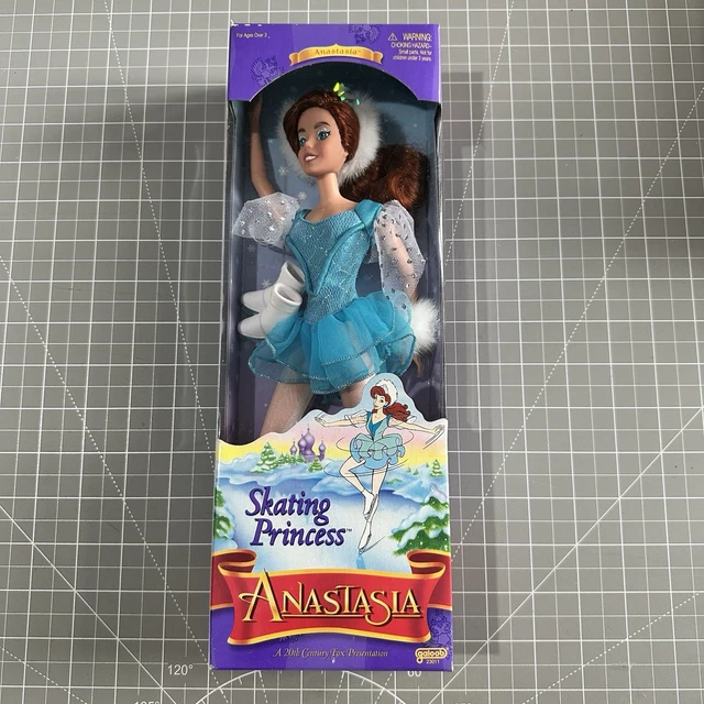 Skating Princess Anastasia Doll 20th Century Fox Galoob 1997 Misb New