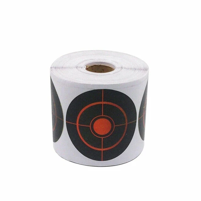 250/100 ROLL TIRO Autoadesivo Bersaglio Splatter Adesivo Reattivo ...