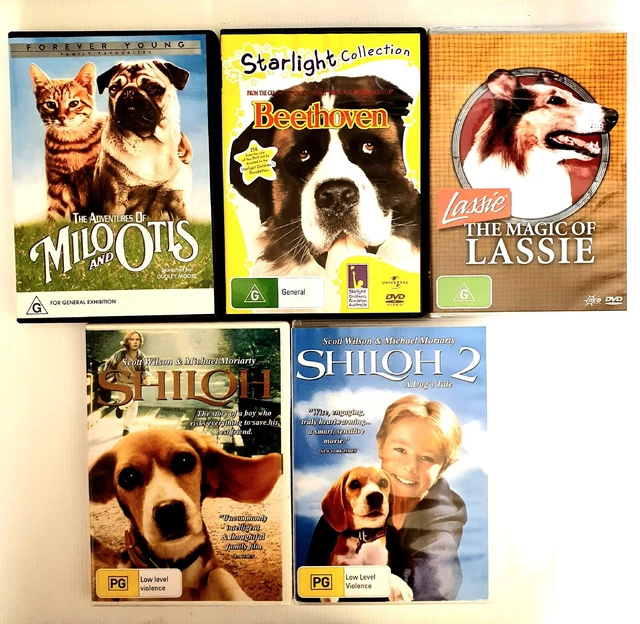 KIDS CATS & Dogs DVD 5 x Movie Bundle Kids Adventure Classics Region 4 ...