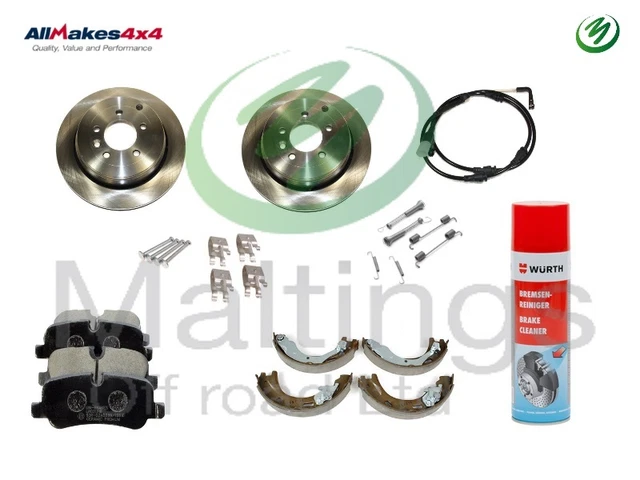 ALLMAKES 4X4 REAR brakes kit inc handbrake shoes Fits - Range Rover ...