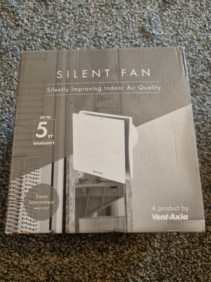 VENT-AXIA SILENT BATHROOM Extractor Fan Light Switch Operated IPX5 Zone ...