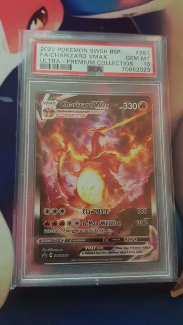 [CHARIZARD VMAX #261 PSA 10] Ultra-Premium Collection ENG | Pokémon ...