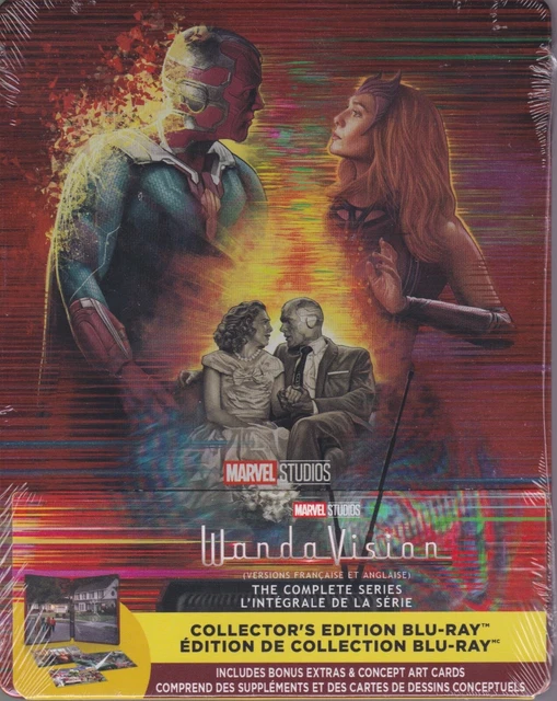 MARVEL STUDIOS WANDAVISION THE COMPLETE SERIES BLURAY SET with STEELBOOK CASE EUR 11,24 ...
