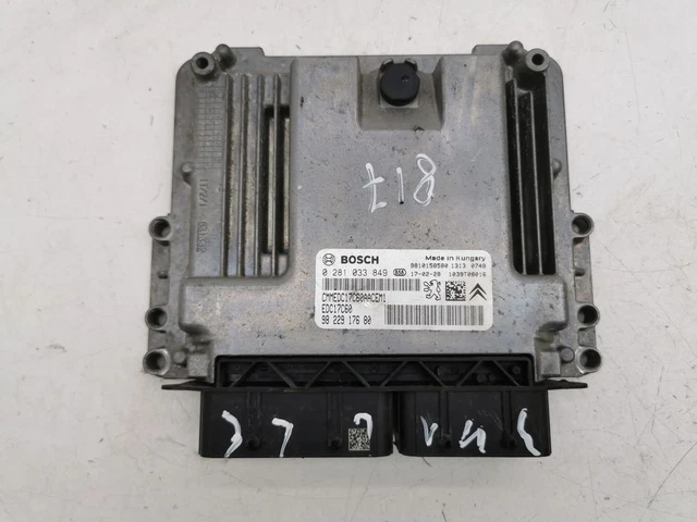 UNIDAD MÓDULO CONTROL motor peugeot 3008 ii ecu 0281033849 amd136049 ...