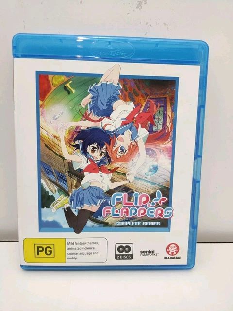 FLIP FLAPPERS COMPLETE Series Anime Blu Ray DVD 2 Disc Manga Waifu £15. ...