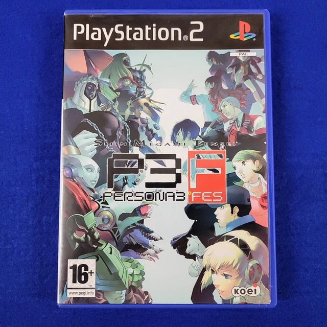 PS2 PERSONA 3 FES Shin Megami Tensei RARE RPG Game Playstation PAL ...