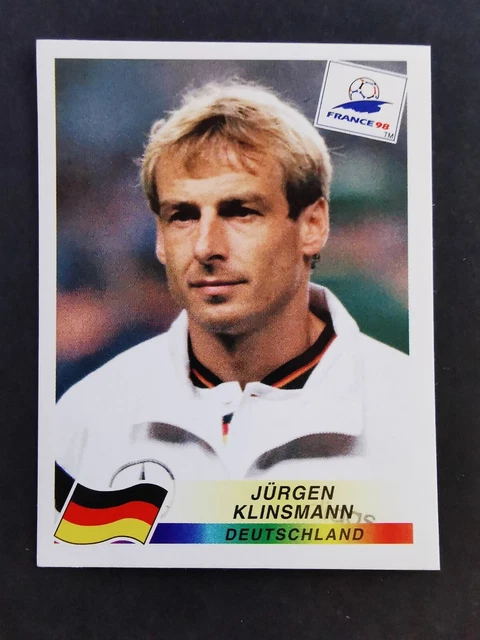 JURGEN KLINSMANN PANINI World Cup France 98 #386 Germany £3.68 ...