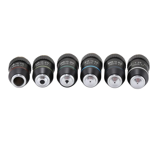 FOR ACHROMATIC OBJECTIVE Lens Objective Lens 160mm 4X/10X/20X/40X/60X ...