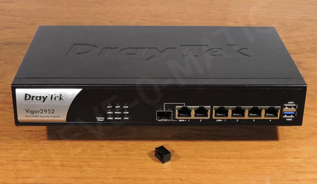 DRAYTEK VIGOR 2952 Dual-WAN High Performance Router Firewall & Load ...
