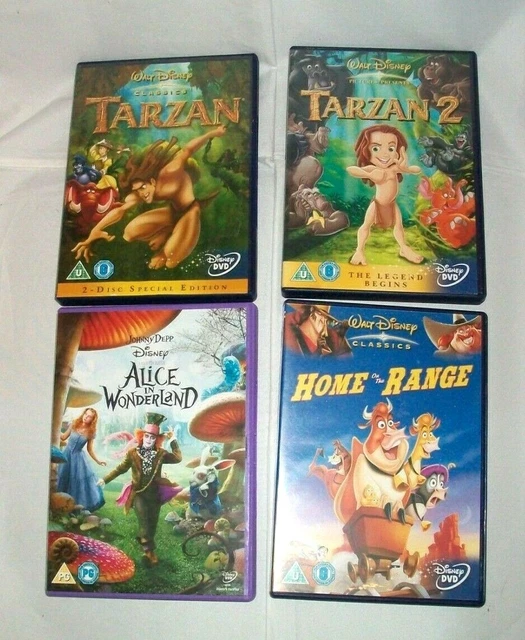 DISNEY CLASSIC Tarzan / Tarzan 2 - Home on the Range - Alice in ...