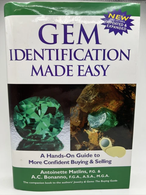 EASY GEMSTONE IDENTIFICATION Testing Tools Fakes Synthetics Simulants ...