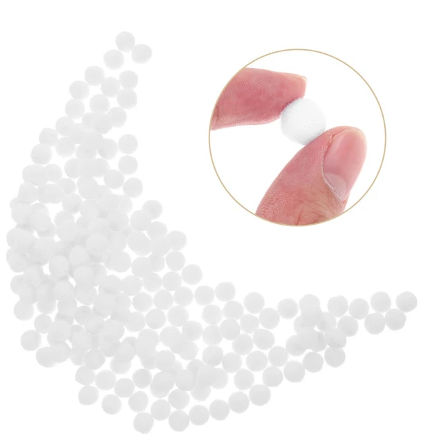 200PCS MULTI-USE POMPOM Balls DIY Crafts Pom Poms DIY Arts Crafts ...