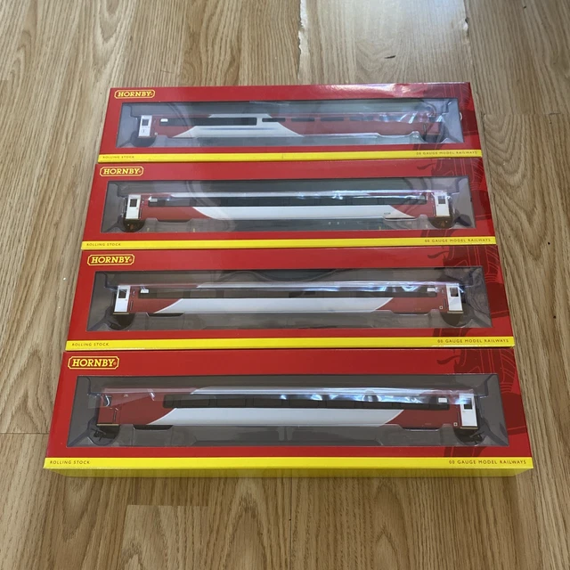 X4 QUADRUPLE BUNDLE Of Hornby Model Railway’s LNER Mk3 B Coaching Stock ...