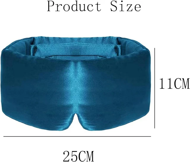SILK SLEEP MASK, Sleeping Mask for Daytime Napping and Nighttime Sleep ...