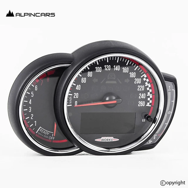 MINI F54 LCI F57 F56 F60 JCW Combinaison d'instruments Compteur John ...