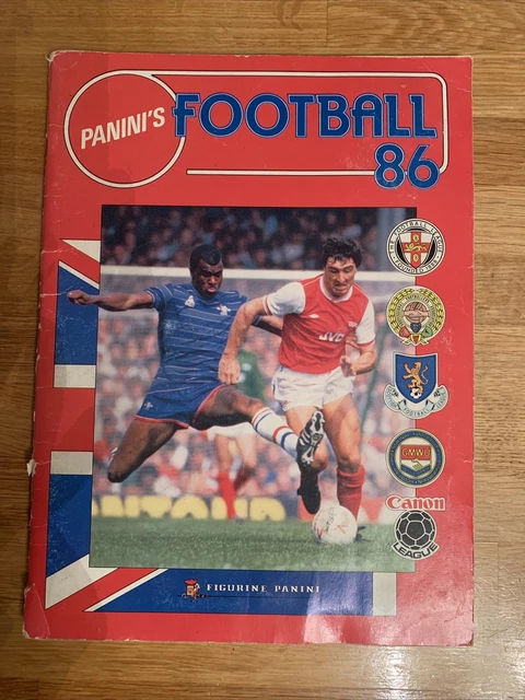 PANINI FOOTBALL 86 Complete Sticker Album £54.99 - PicClick UK