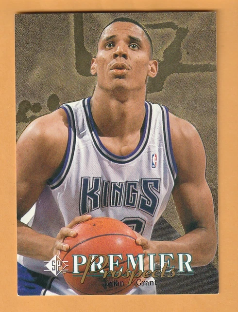 BRIAN GRANT SACRAMENTO Kings 1994-95 SP #8 RC recrue Xavier Musketeers ...