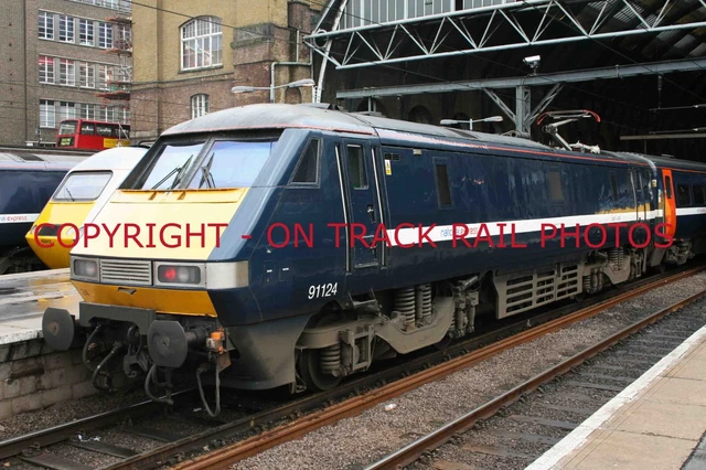 UK RAILWAY PHOTOGRAPH Of Class 91 91124. Rm91-139 £1.70 - PicClick UK