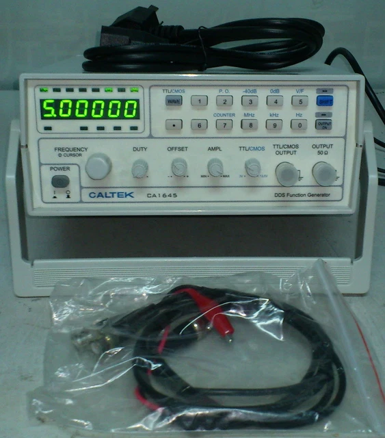 DDS FUNCTION WAVEFORM Signal Generator 5MHz AC 220V CA1645-5 $157.30 ...