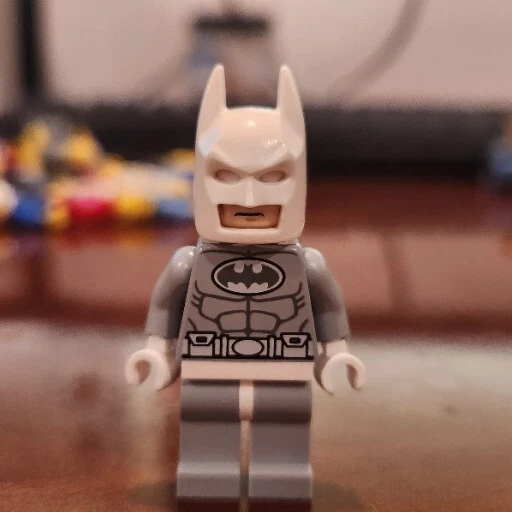 MINIFIGURE LEGO BLANC arctique Batman sh047 super-héros DC sans cape ...