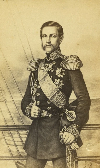GRAND DUKE KONSTANTIN Nikolayevich of Russia Old CDV photo Desmaisons ...