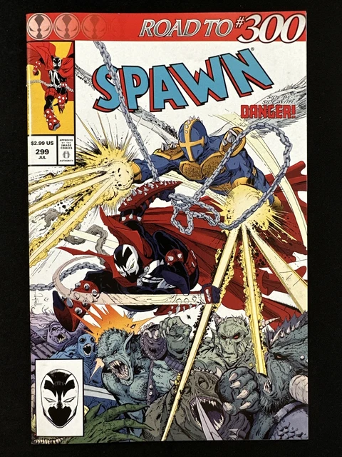 SPAWN #299 IMAGE Comics 1ère impression Todd Mcfarlane Low Print Run bande dessinée VF/NM EUR 12 ...