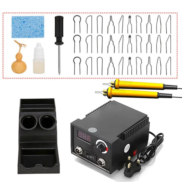 60W PYROGRAPHY MACHINE Gourd Wood Burning Pen Craft Tool Adjustable ...