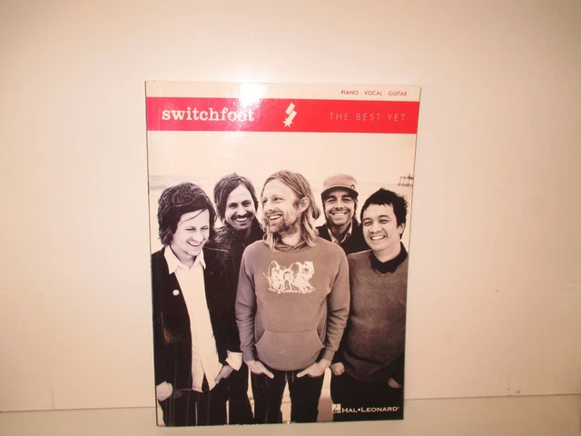 SWITCHFOOT THE BEST yet Piano, Vocal, Guitar book. EUR 14,26 - PicClick FR