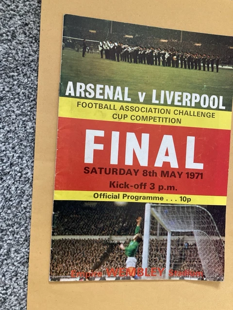 ARSENAL V LIVERPOOL 2001 FA Cup Final Programme. £3.29 - PicClick UK