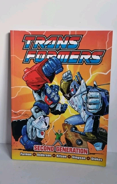 RARE TRANSFORMERS U.K: Second Generation graphic novel by Will Simpson ...