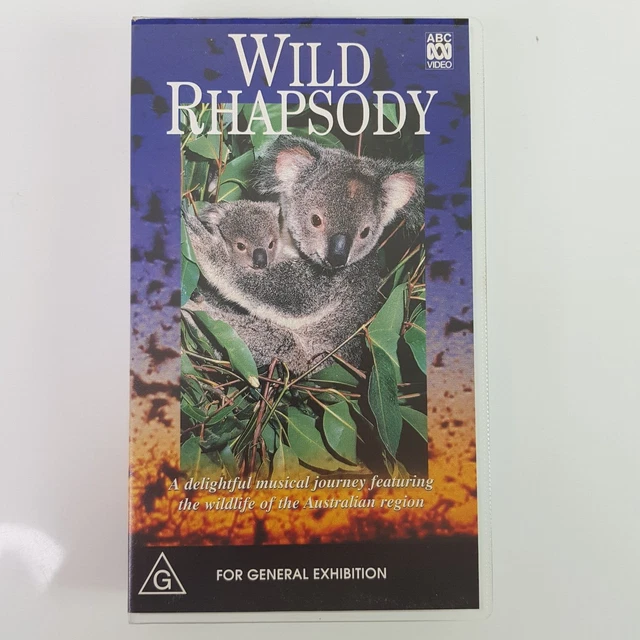 VINTAGE WILD RHAPSODY VHS Tape Australian Wildlife Musical $28.00 ...