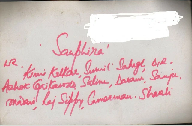 SARPHIRA 1992 VINOD Mehra Sanjay Dutt Madhavi Kim Photo Original Rare ...