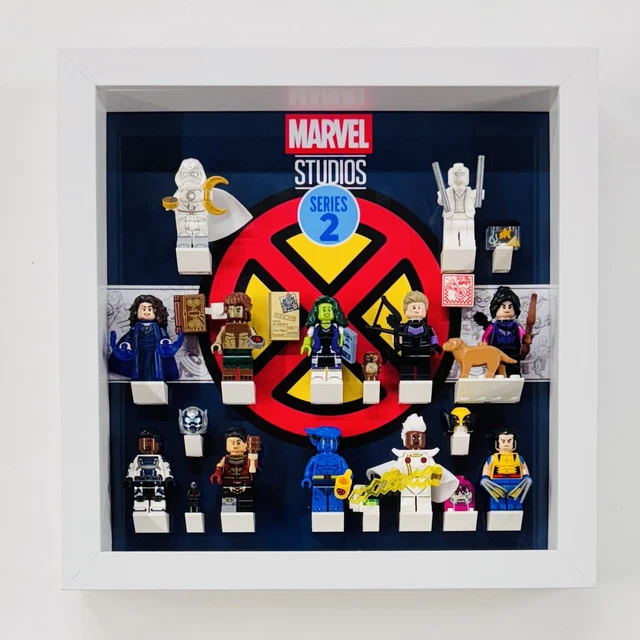 DISPLAY FRAME CASE for Lego ® Marvel series 2 71039 minifigures figures ...