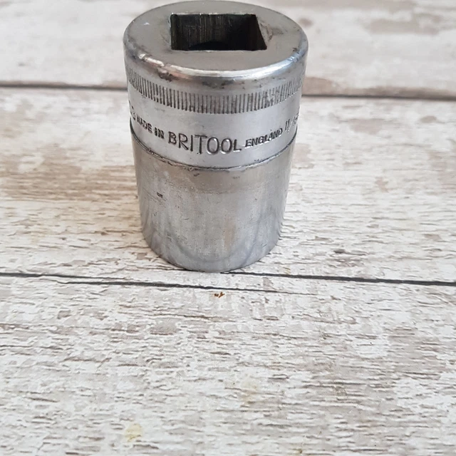 VINTAGE BRITOOL 3/4& Drive Socket 5/8W Whitworth Model HB1100 - Made in ...
