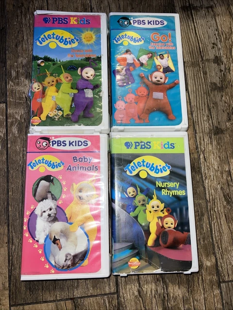 4 PBS KIDS Teletubbies VHS baby animals nursery rhymes exercise £25.04 ...