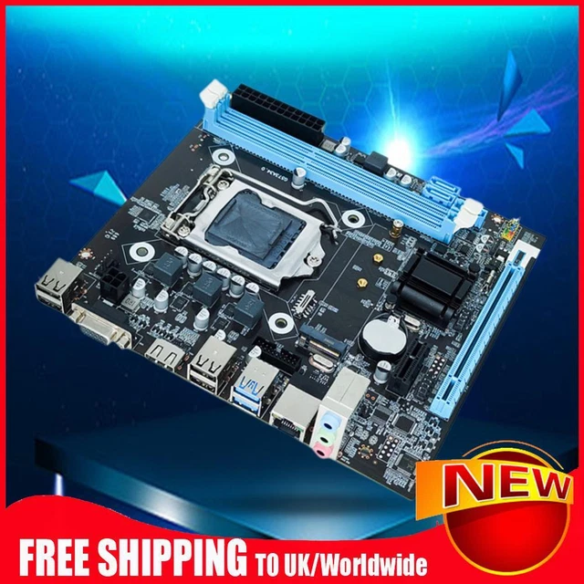 H81 COMPUTER MOTHERBOARD PCI Express X16 X1 M.2 Nvme/NGFF Slot Micro ...