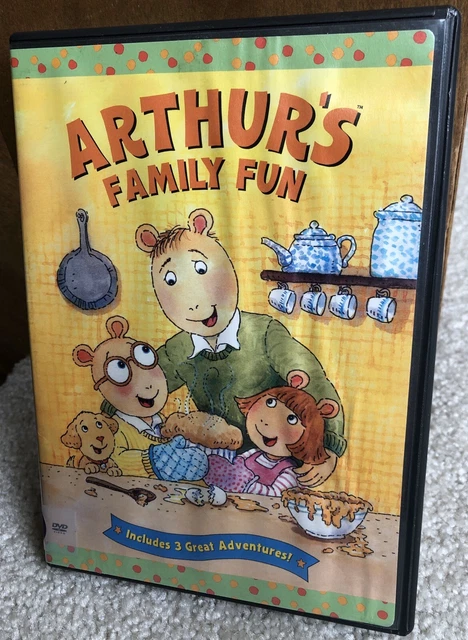PBS KIDS ARTHUR’S Family Fun DVD Sue Ellen, Neighbors, Kids Cartoon TV ...
